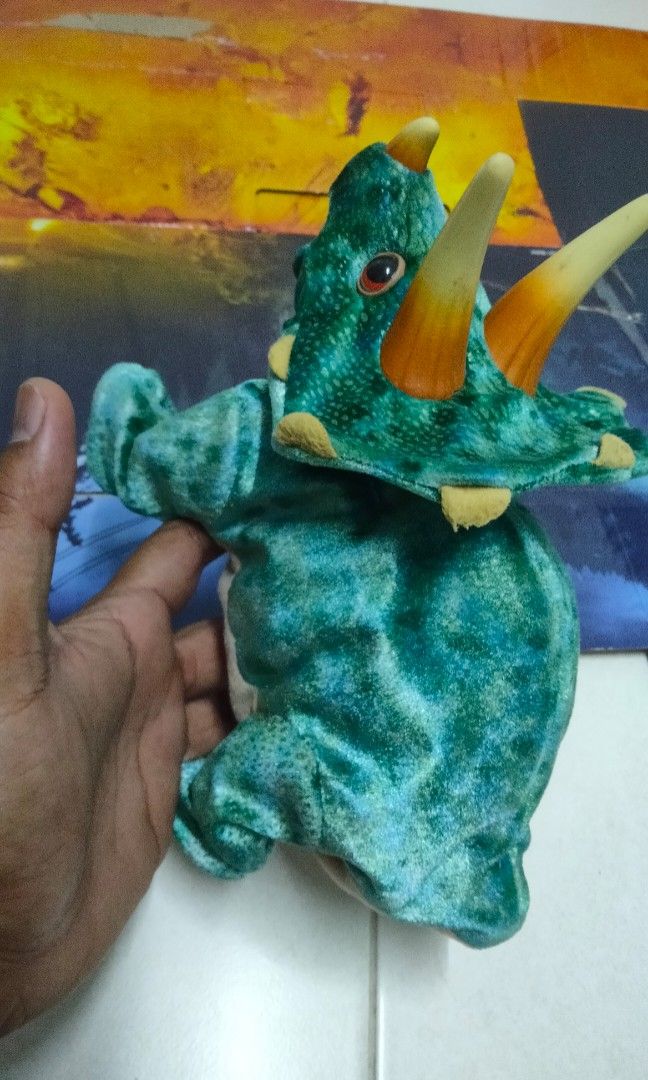 Hasbro Playskool Triceratops Dinosaur Stomper with Sound, Hobbies ...