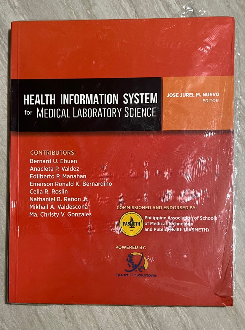 Health Information System by: PASMETH, Hobbies & Toys, Books ...