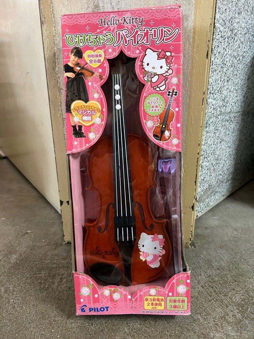 Hello kitty violin toys, Hobbies & Toys, Toys & Games on Carousell