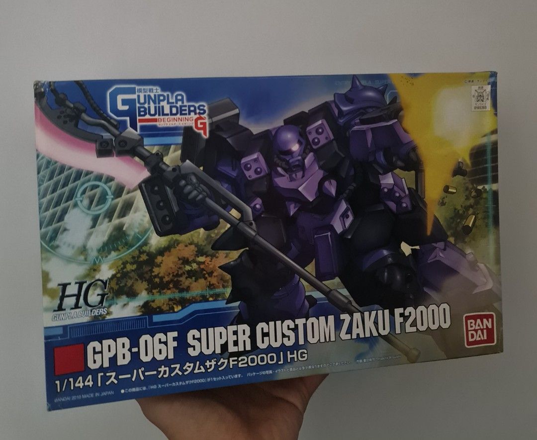 Hg Super Custom Zaku F2000 Gundam, Hobbies & Toys, Collectibles & Memorabilia, Vintage ...