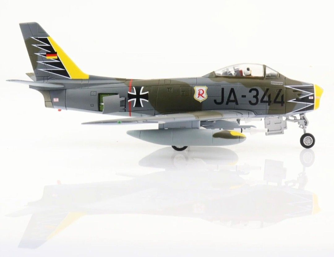 Hobby Master 1/72 Sabre Mk 6, Luftwaffe JG 71 Richthofen, JA-344 ...