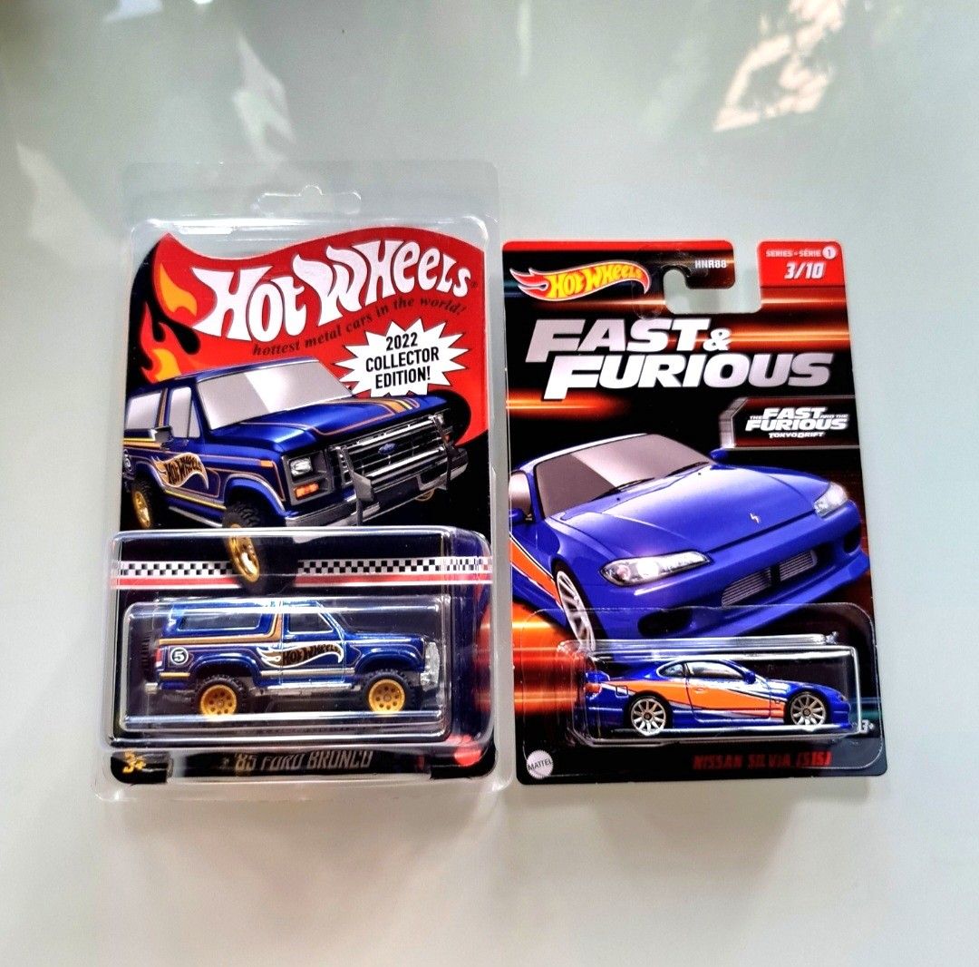 Hot Wheels Fast & Furious Nissan Silvia [S15], '70 Dodge Hemi ...