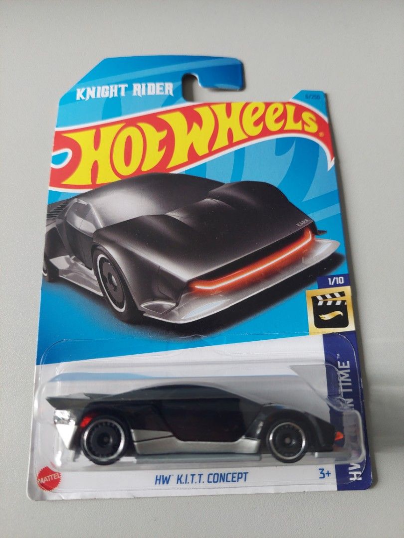 Hotwheels HW K.I.T.T Concept Knight Rider HW Screen Time, Hobbies ...