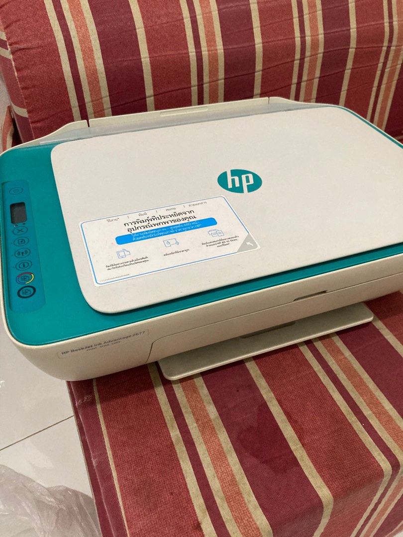 HP Deskjet Ink Advantage 2677, Computers & Tech, Printers, Scanners ...