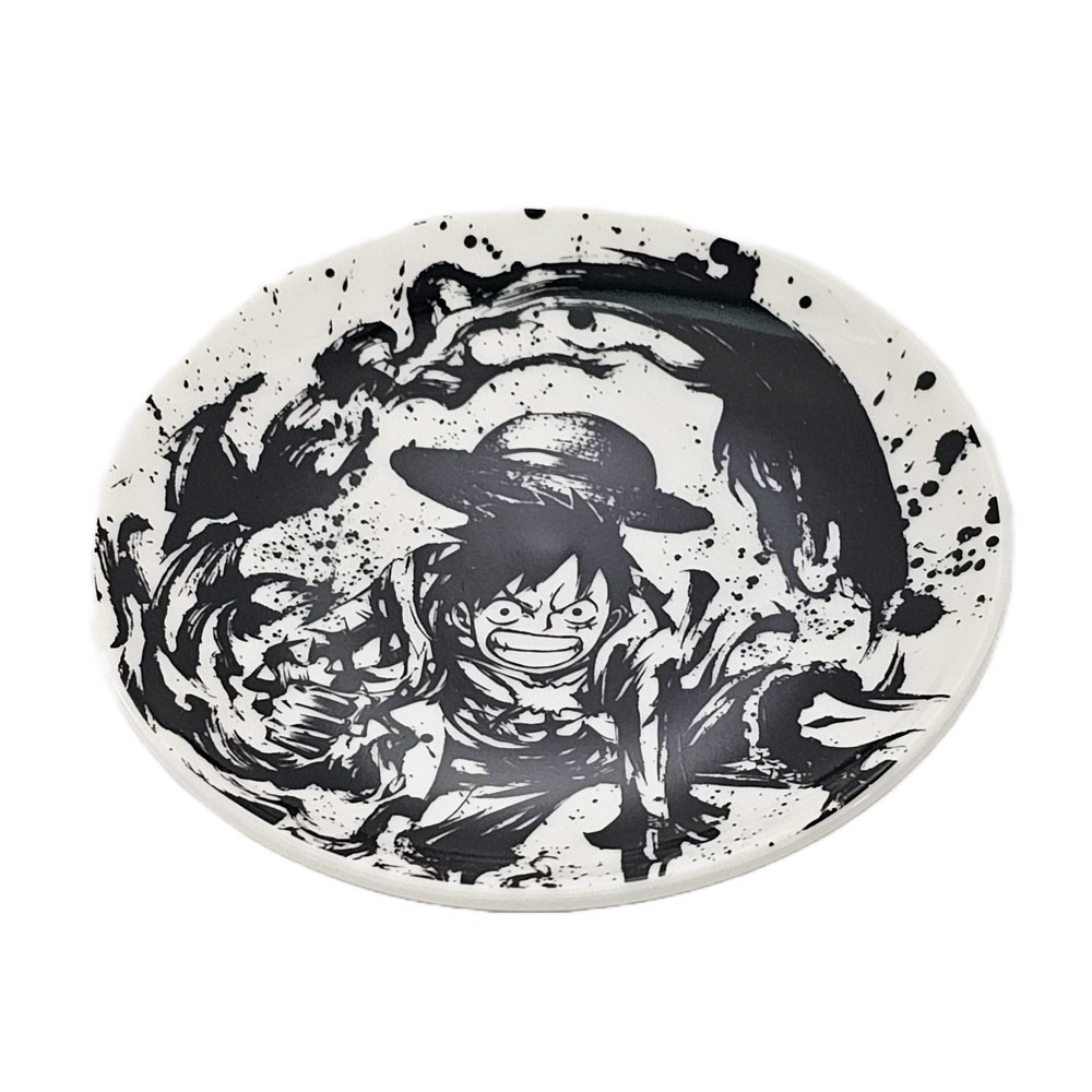 Ichiban Kuji One Piece C Prize Brush Stroke Style Plate - Monkey D ...