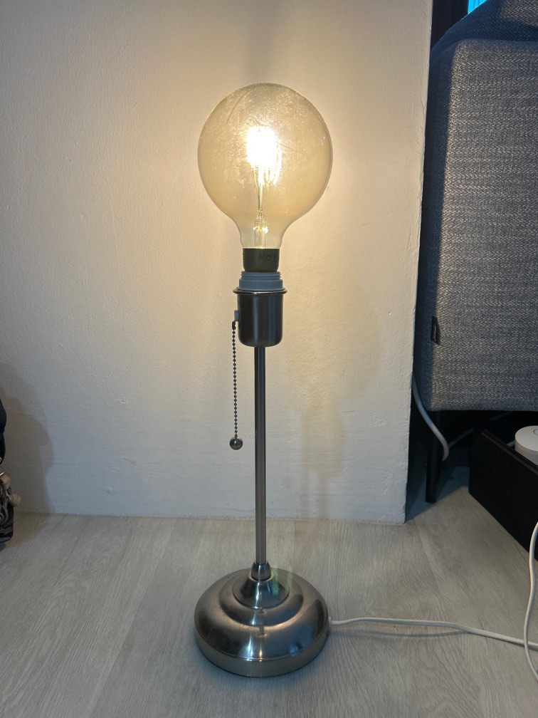 IKEA Edison lamp without shades,, Furniture & Home Living, Lighting ...
