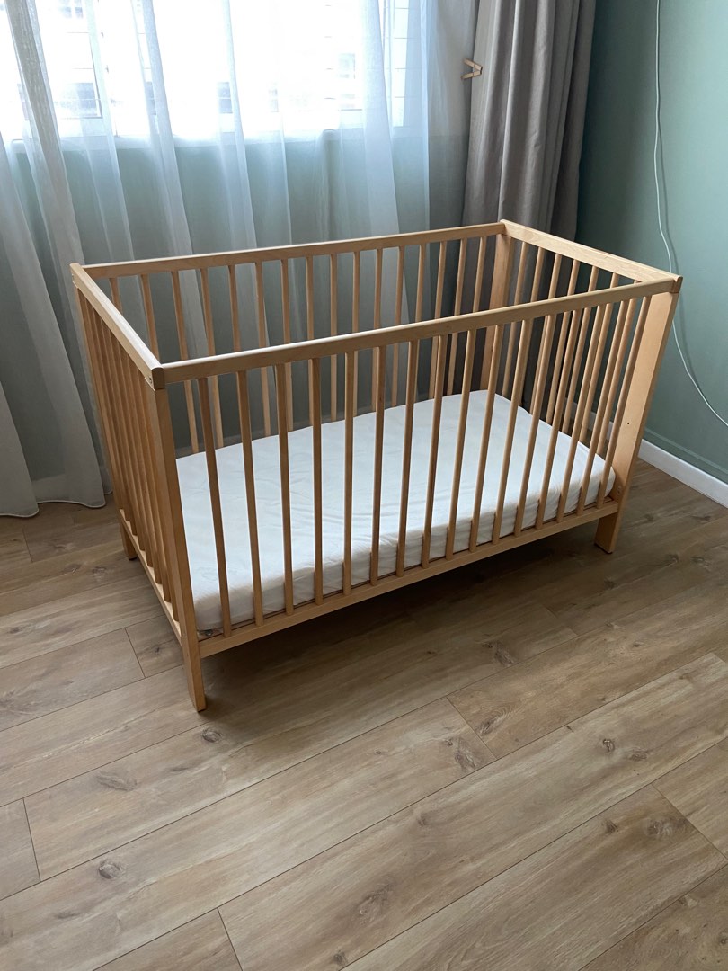 ikea sniglar baby cot, Babies & Kids, Baby Nursery & Kids Furniture ...
