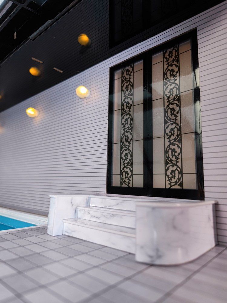 Cat Egg Swimming Pool 1/12 Scale Action Figure Diorama Display - Tokyo ...