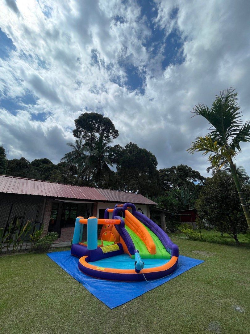Inflatable Pool Kids Sewa Kolam Budak Murah Water Slide Airmyfun Bangi ...
