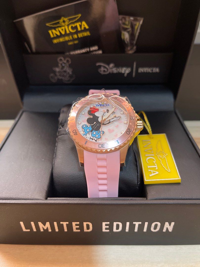 Invicta Limited Edition Disney Watch, Women's Fashion, Watches ...