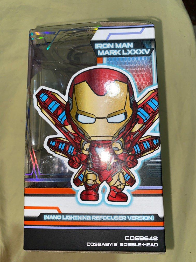 IRON MAN MARK LXXXV - MARK 85 NANO LIGHTNING REFOCUSER VERSION on Carousell
