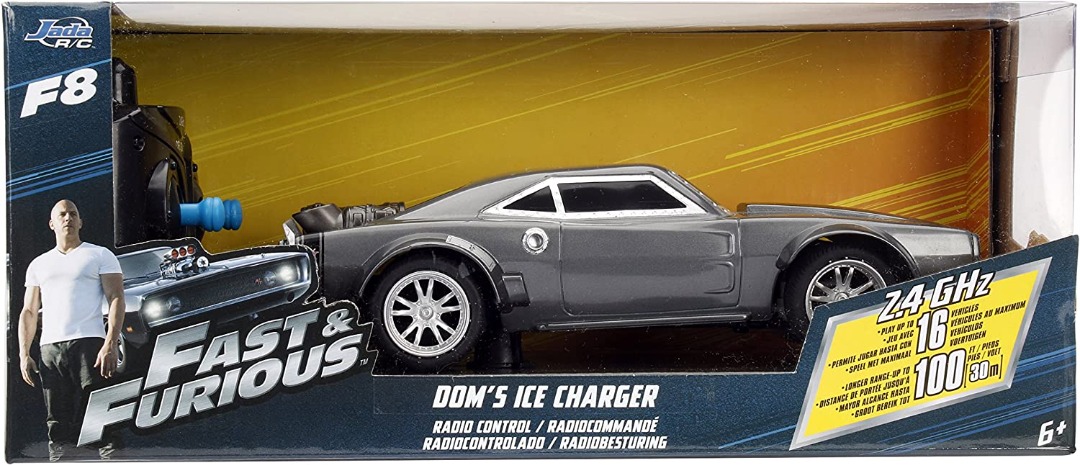 Jada Toys Fast & Furious RC Ice Charger / Brian Toyota Supra / 2002 ...