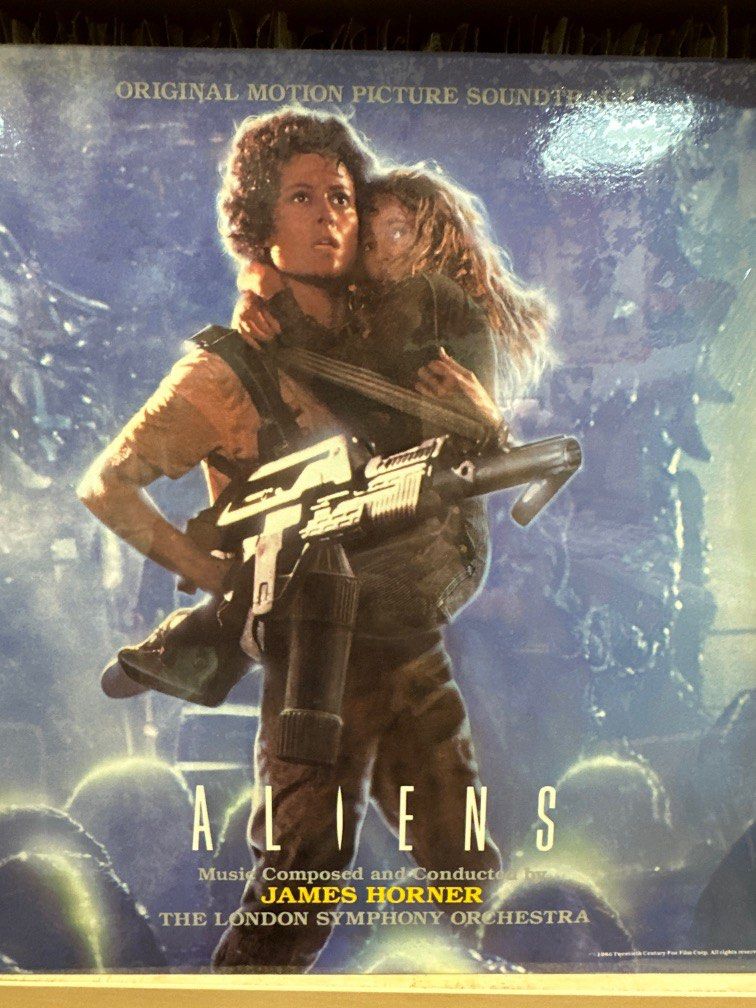 James Horner(LSO)-Aliens (OST)Vinyl Lp Record, Hobbies & Toys, Music ...