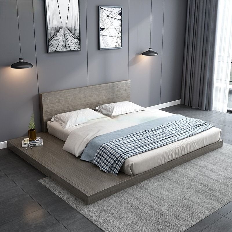 Japanese Platform Bedframe, Furniture & Home Living, Furniture, Bed ...