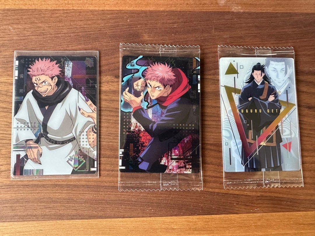 Jujutsu Kaisen Jjk Wafer Cards (nego), Hobbies & Toys, Memorabilia ...