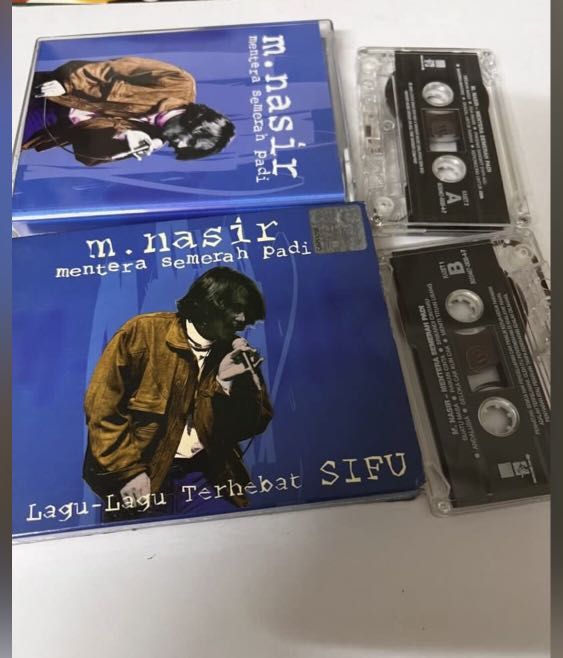 Kaset M Nasir Kembara - mentera semerah padi 22 lagu sifu rock kapak melayu cassette, Hobbies ...