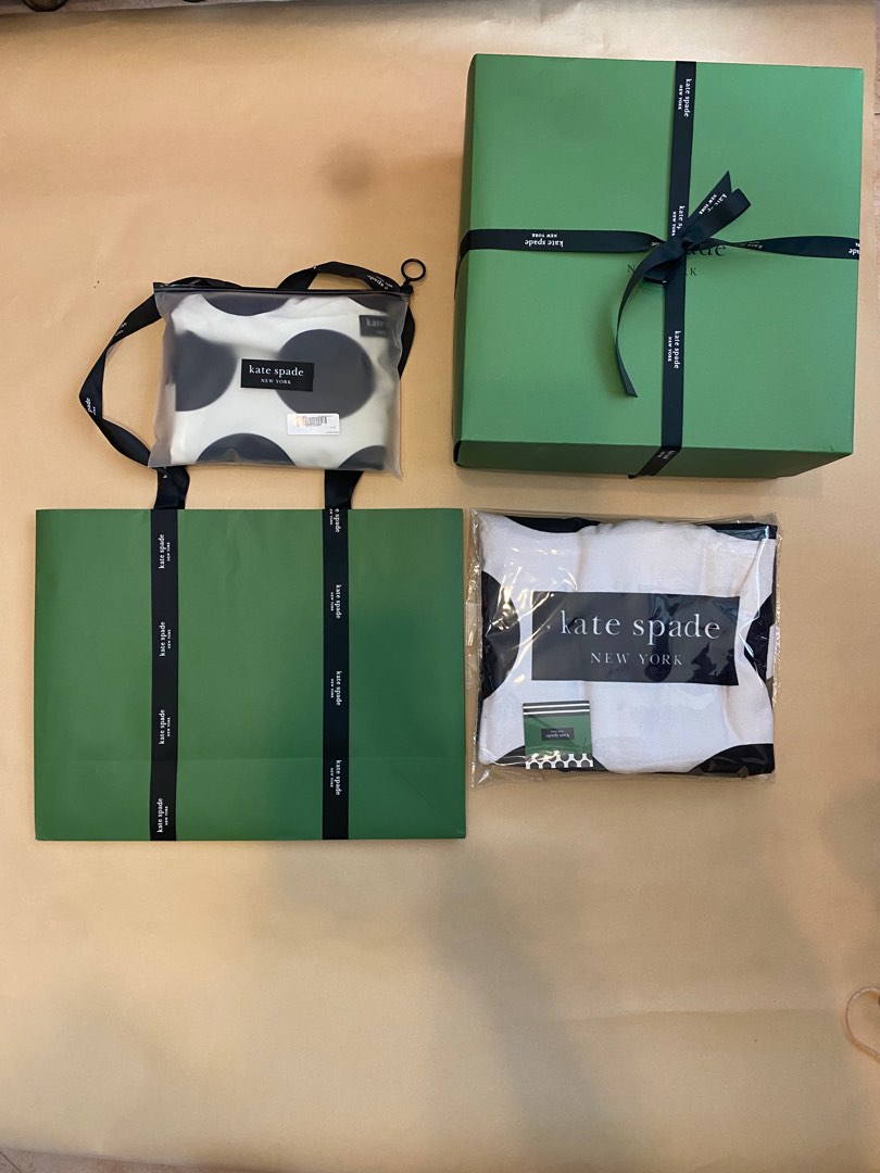 Kate Spade 30th anniversary limited edition box set, 名牌, 手袋及銀包 - Carousell