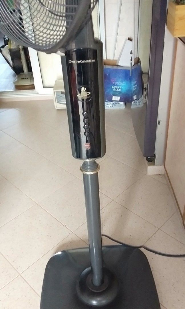 KDK 16 " old model stand fan, metal stand, Furniture & Home Living ...