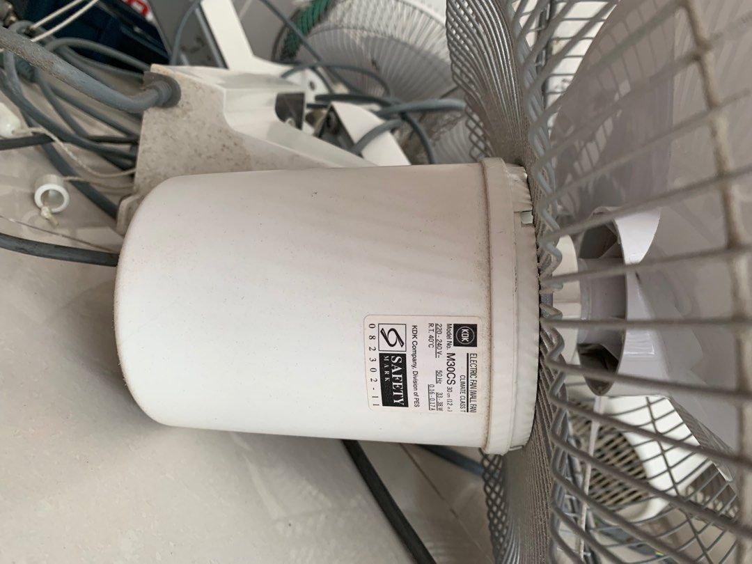 KDK M30CS Wall Fan, Furniture & Home Living, Lighting & Fans, Fans on ...