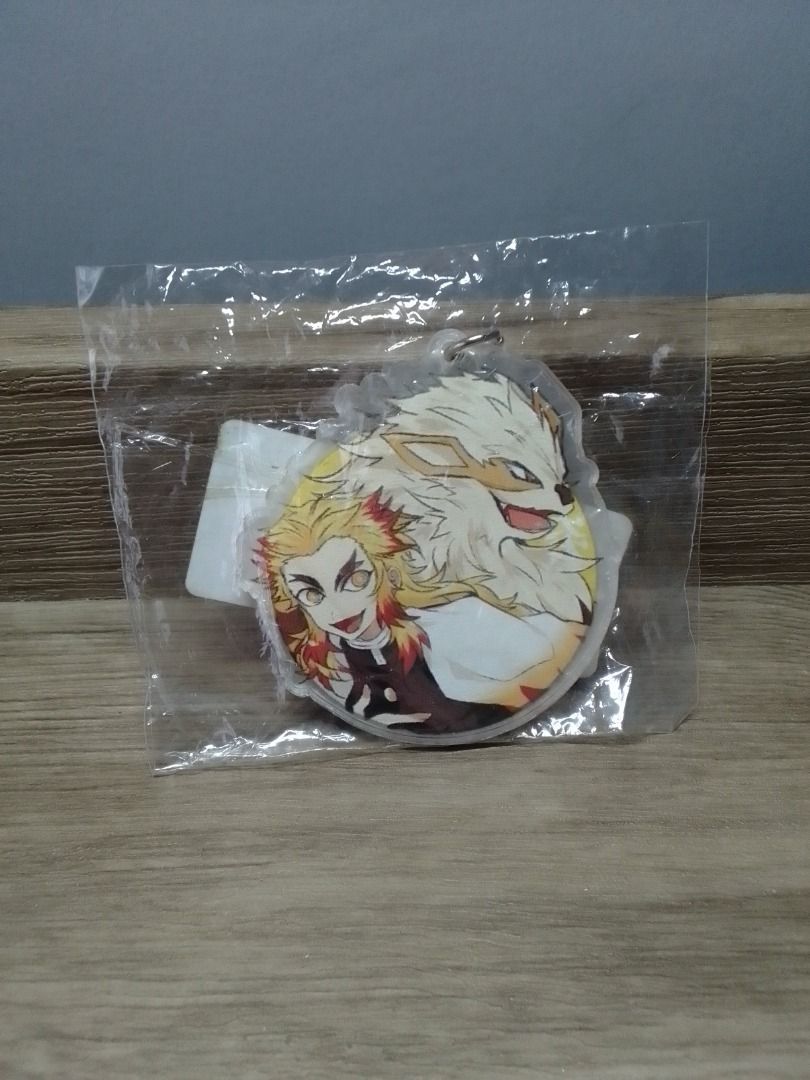 KIMETSU NO YAIBA SENGURO ACRYLIC PLASTIC KEYCHAIN on Carousell