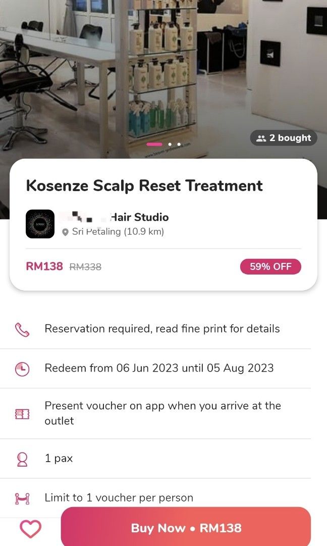 Kosenze Scalp Reset Treatment, Beauty & Personal Care, Hair on Carousell