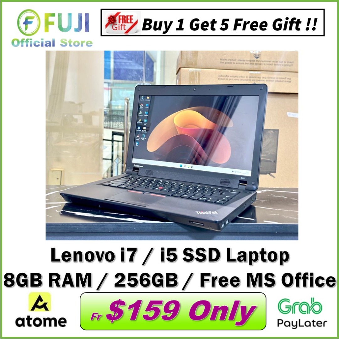 Lenovo intel i7 Laptop - 100% Good Condition - 8GB RAM - 128GB SSD ...