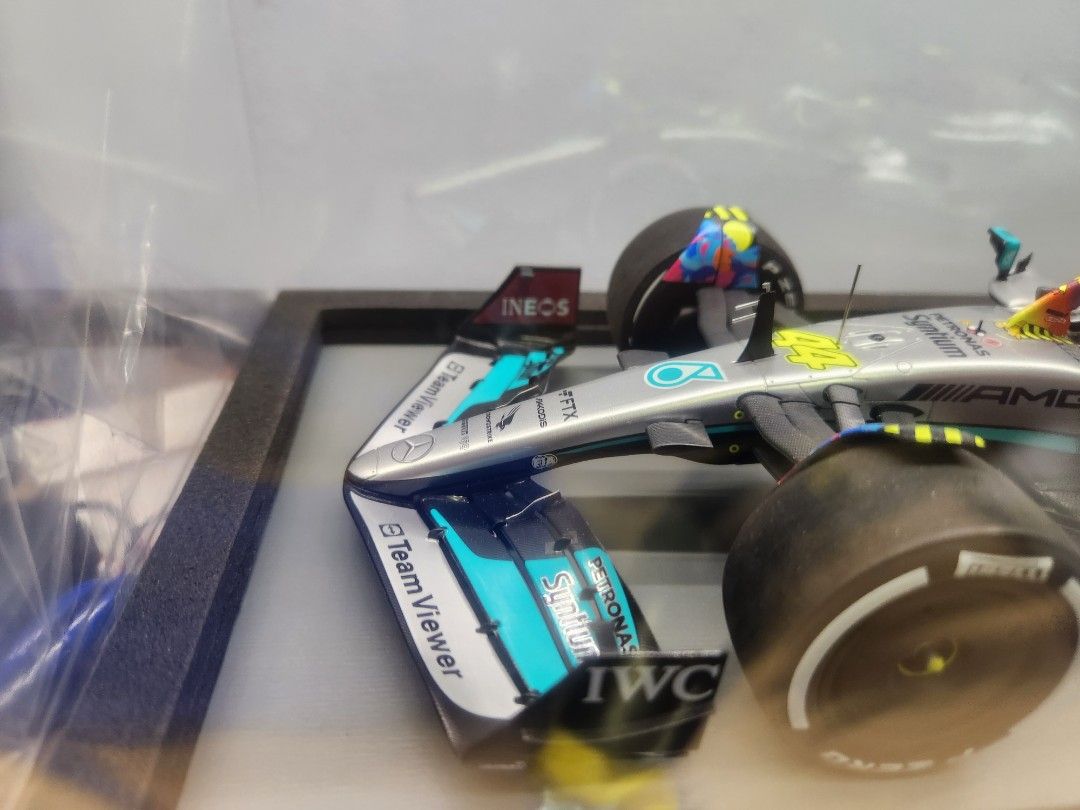 Lewis Hamilton W13 2022 Miami GP Spark 1:18, Hobbies & Toys ...