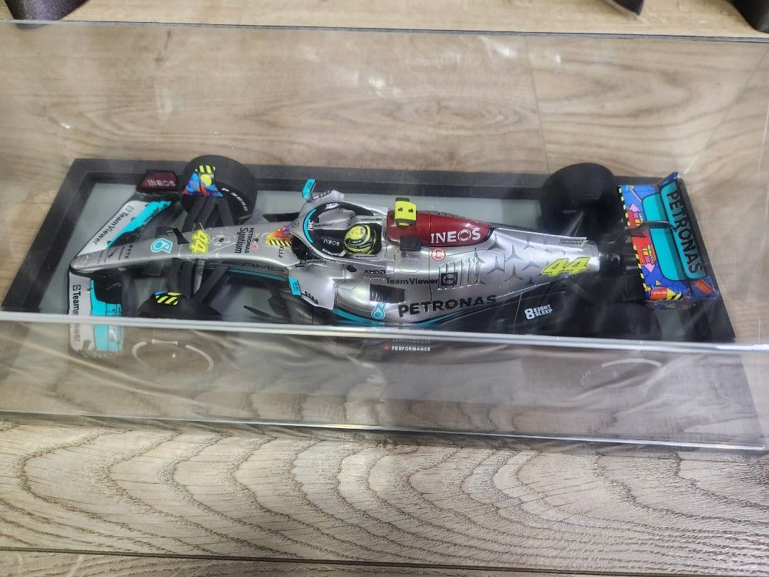 Lewis Hamilton W13 2022 Miami GP Spark 1:18, Hobbies & Toys ...