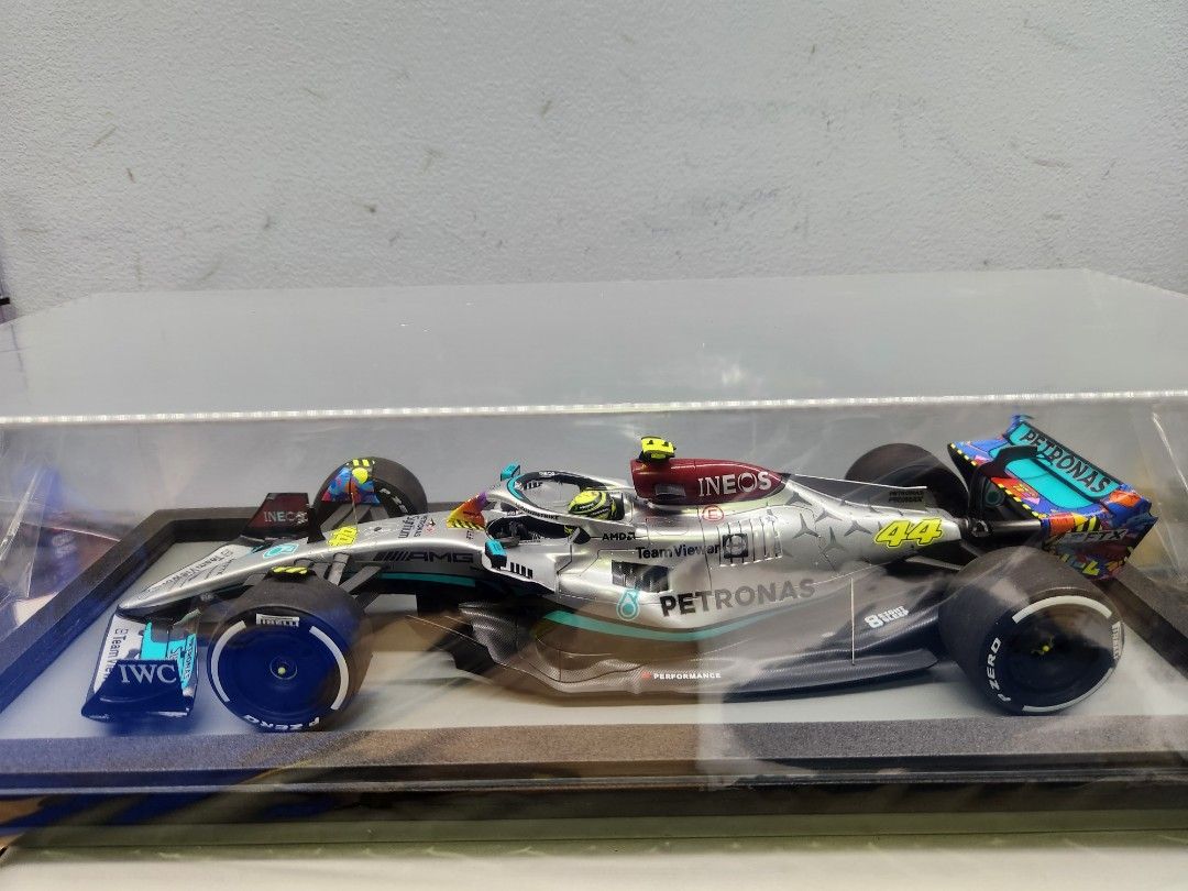 Lewis Hamilton W13 2022 Miami GP Spark 1:18, Hobbies & Toys ...