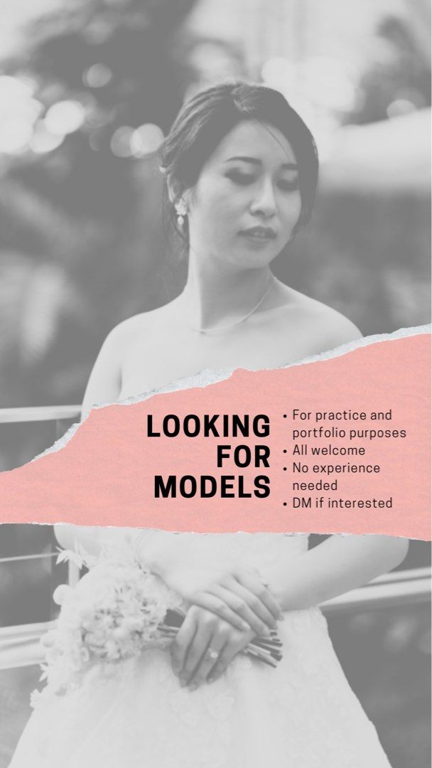 LF: model for makeup, Bulletin Board, Looking For on Carousell