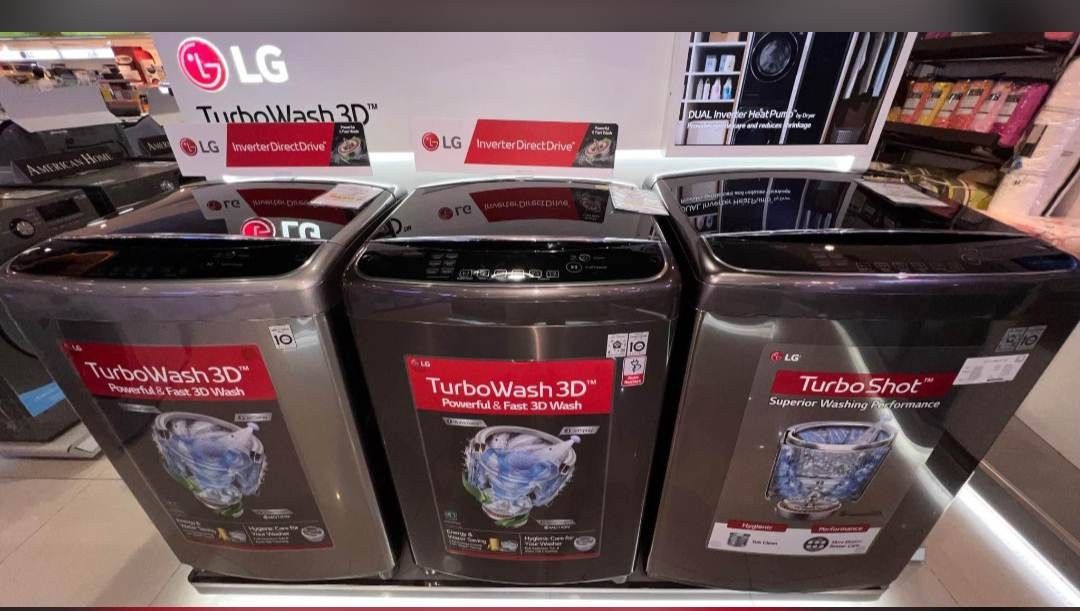 LG TOP LOAD WASHING MACHINE SMART INVERTER, TV & Home Appliances ...