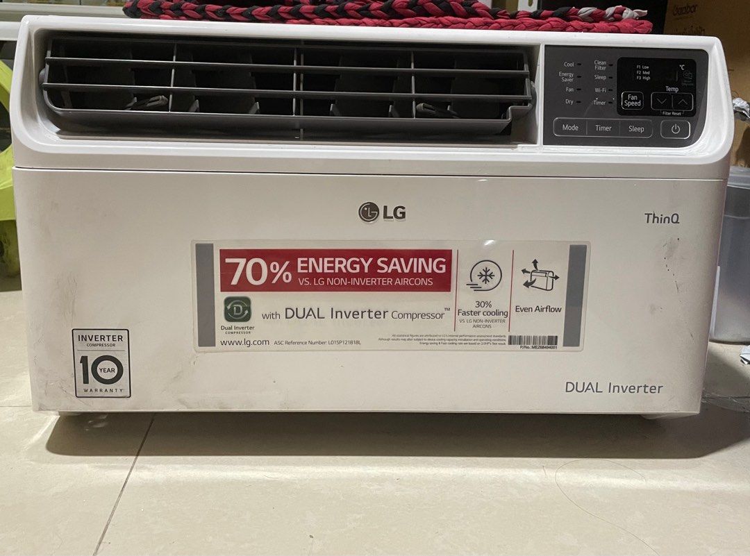 LG Window Type Inverter Aircon, TV & Home Appliances, Air Conditioning ...