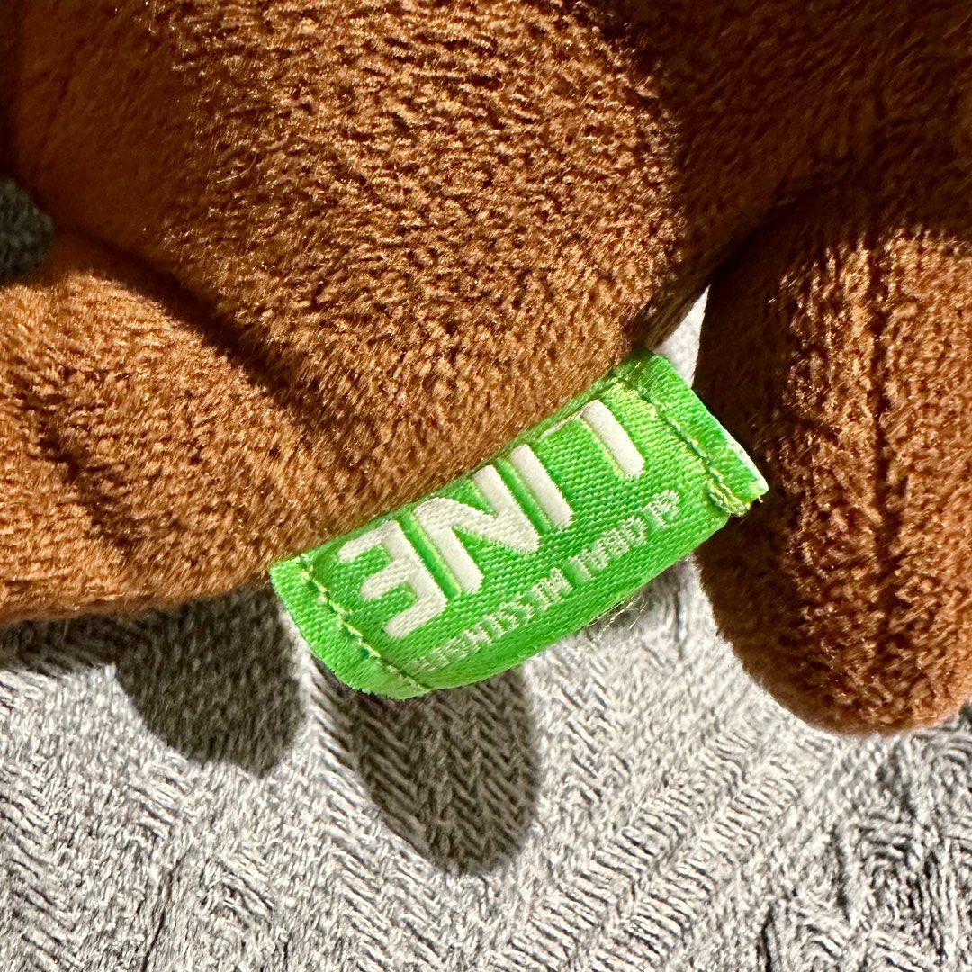 Line Messenger Brown Bear Plush Plushie Soft Toy Cute Collection ...