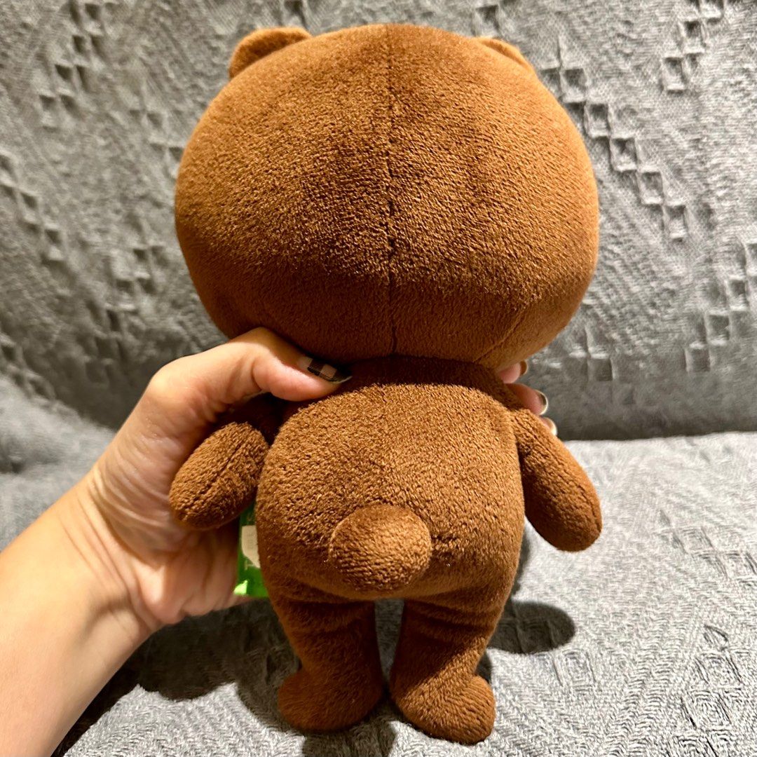 Line Messenger Brown Bear Plush Plushie Soft Toy Cute Collection ...
