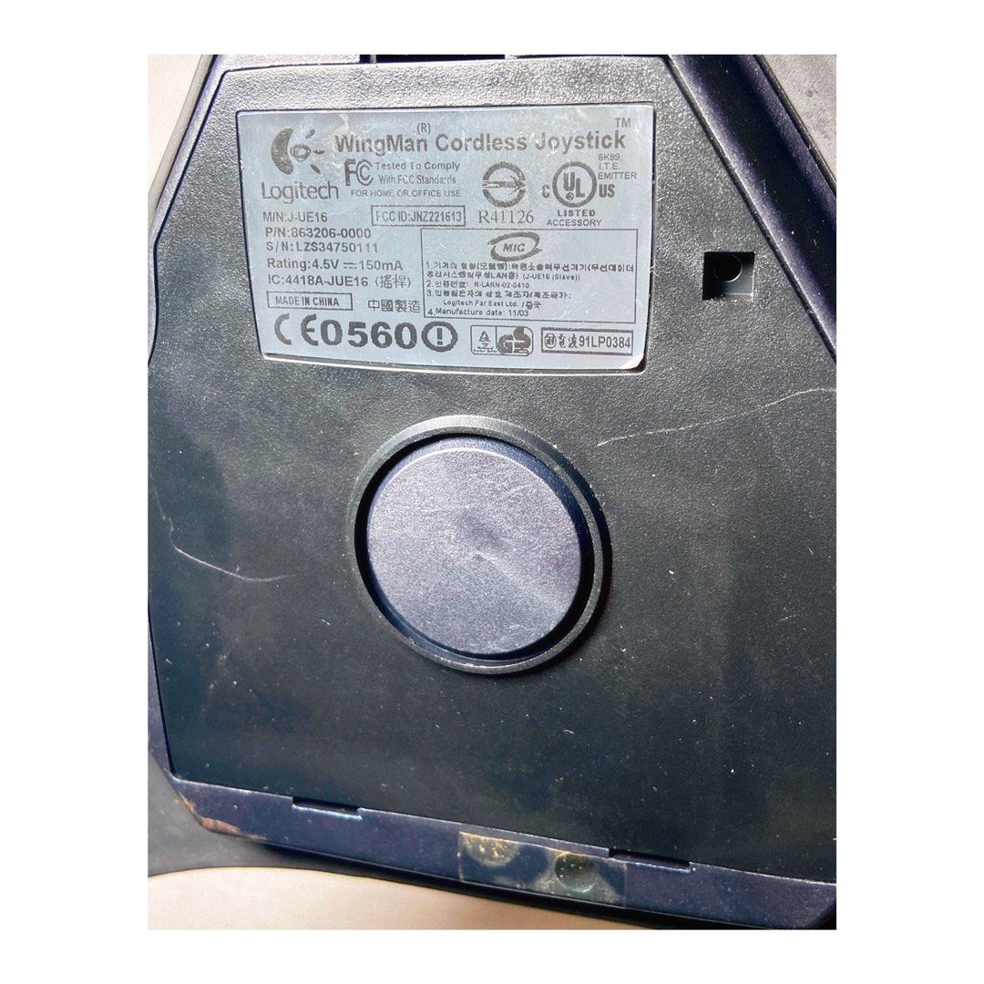 Logitech wingman cordless joystick, Video Game, Aksesori di Carousell