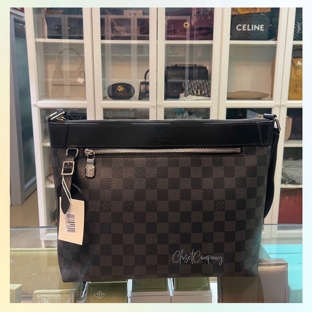Louis Vuitton Mick PM Messenger Bag in Damier Graphite on Carousell