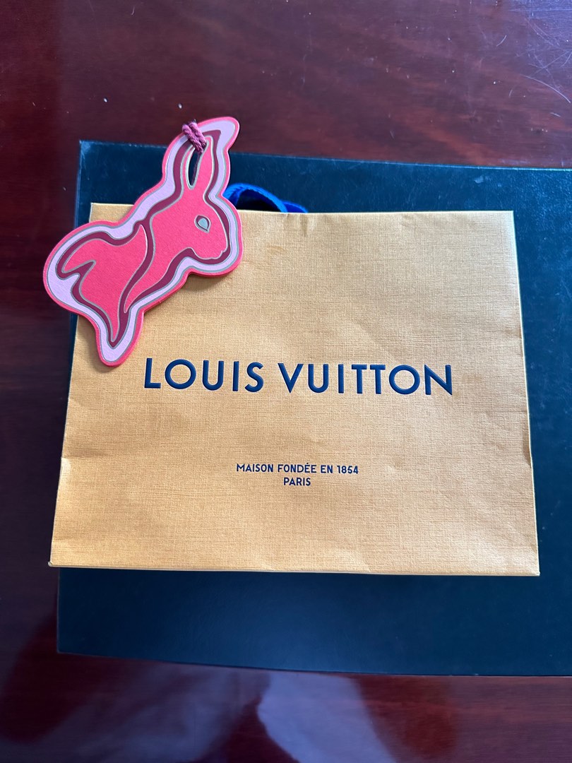 LV Paper Bag, Luxury, Accessories on Carousell