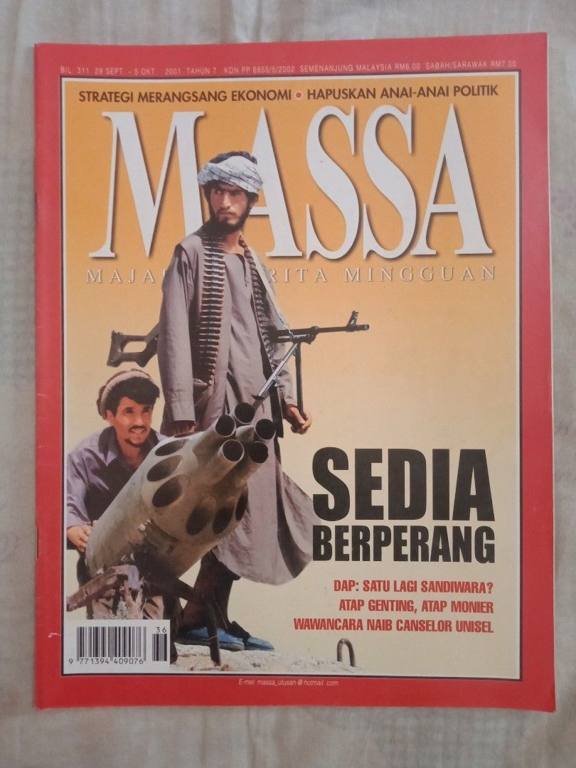 Majalah Massa Tahun 2001, Hobbies & Toys, Books & Magazines, Magazines ...