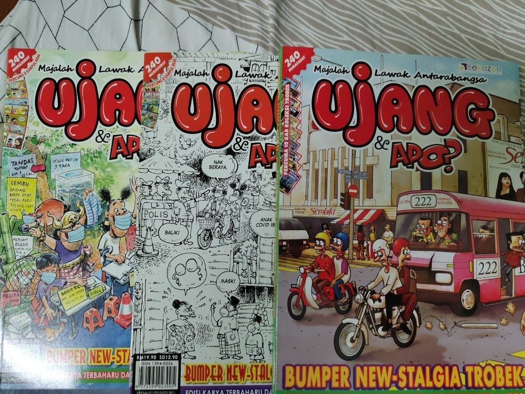 Majalah Ujang & Apo Edisi Bumper, Hobbies & Toys, Books & Magazines, Comics & Manga on Carousell