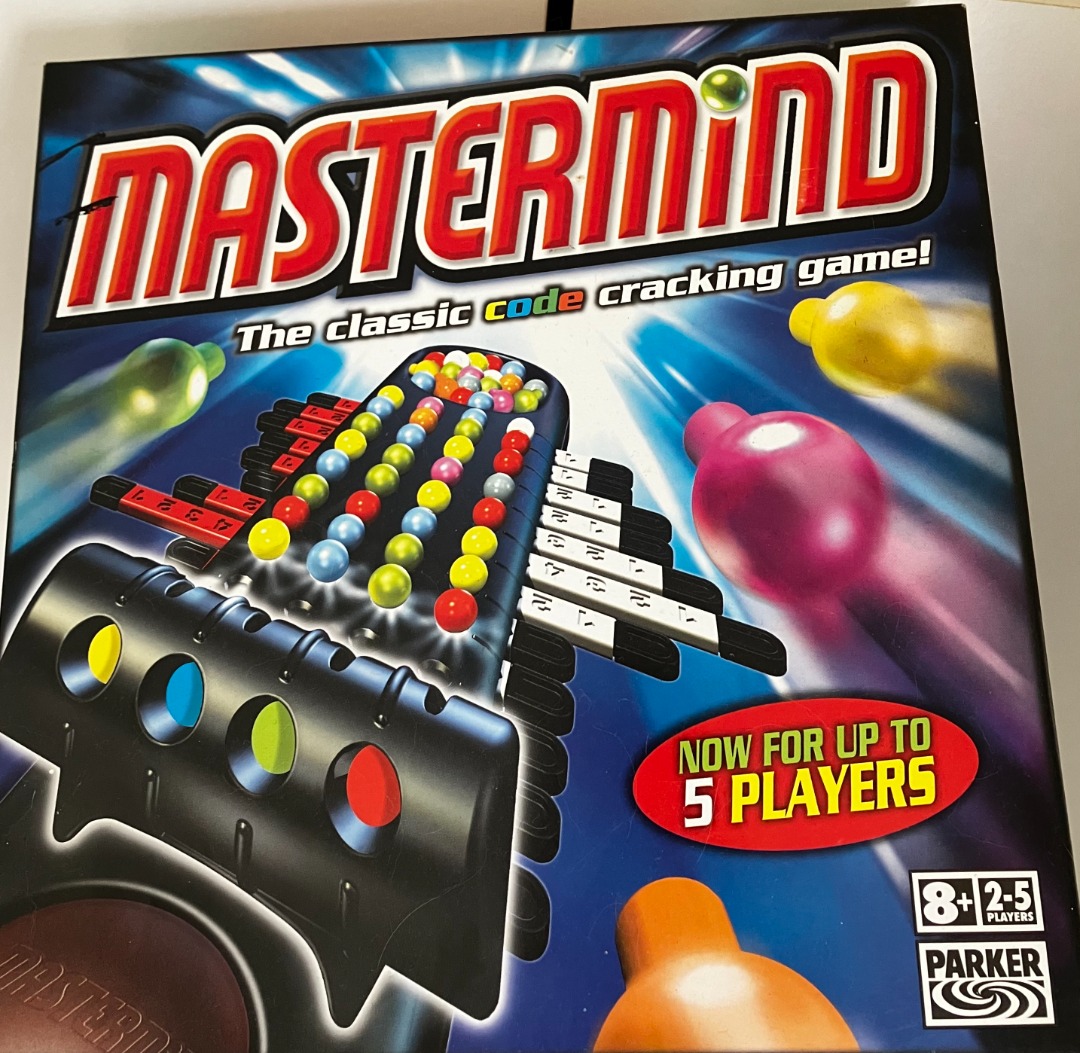 MASTERMIND the classic code cracking game, Hobbies & Toys, Toys & Games ...