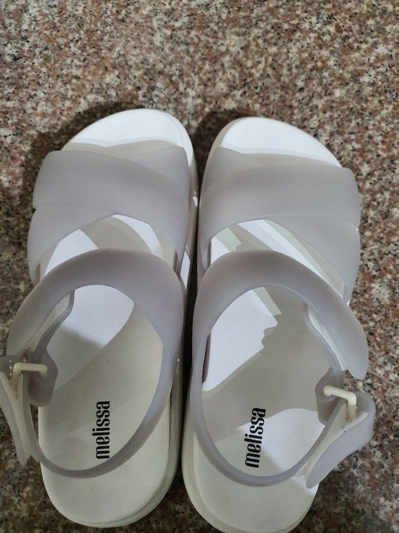 Melissa Sandals Womens Fashion Footwear Sandals On Carousell