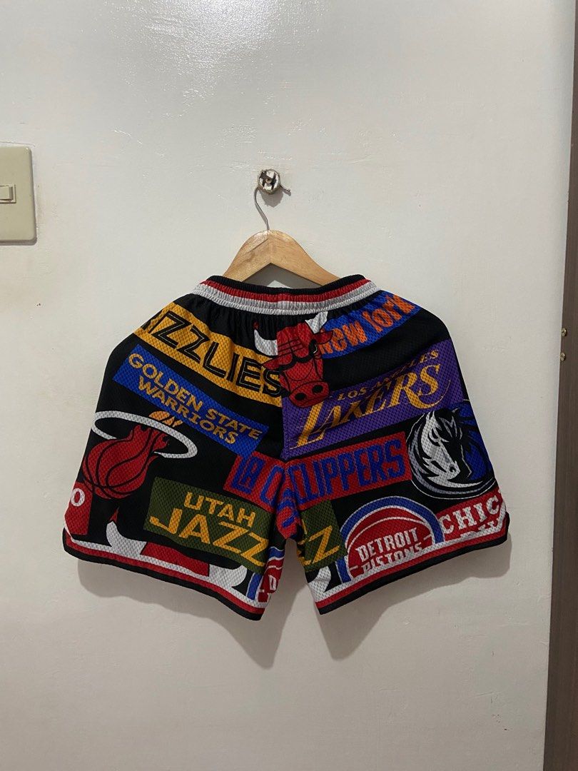 Mesh Shorts NBA Series, Men's Fashion, Bottoms, Shorts on Carousell