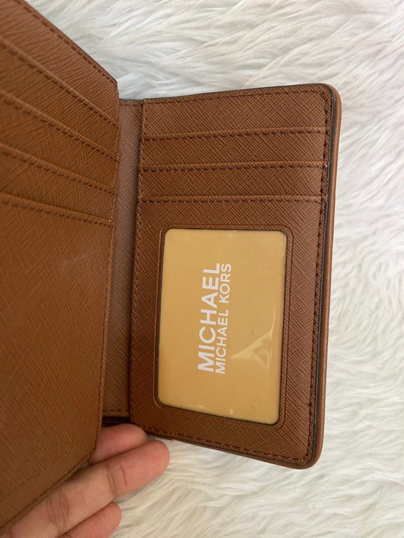 MK Bifold Canvas Wallet Original New Unused, Women's Fashion, Bags ...