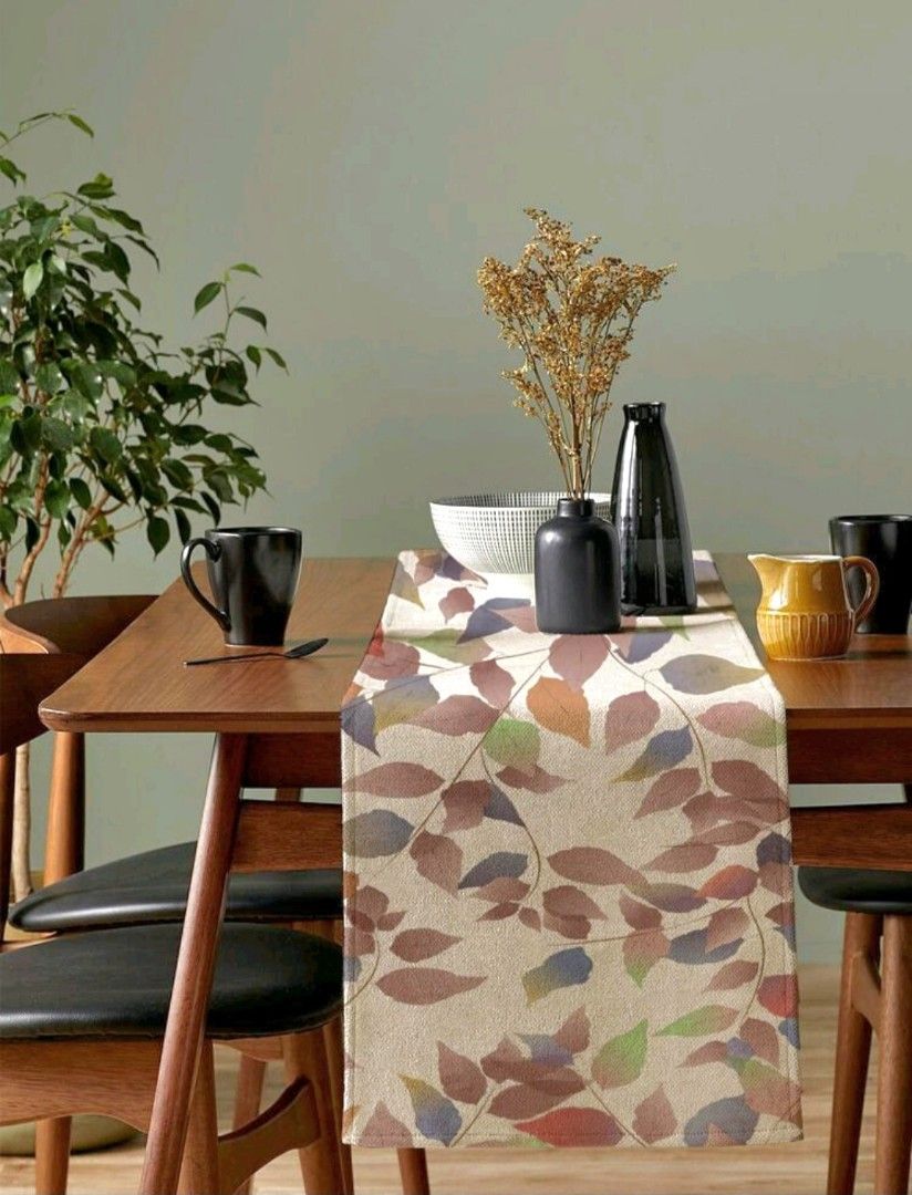 Modern table runners/ tv console runners, Furniture & Home Living, Home ...