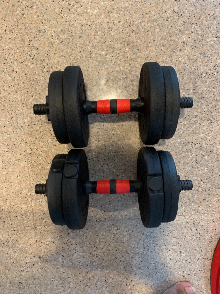 Modular dumbbells, Sports Equipment, Exercise & Fitness, Weights ...