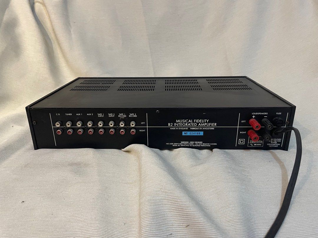 Musical Fidelity B2 high current integrated amplifier., 音響器材, Soundbar ...