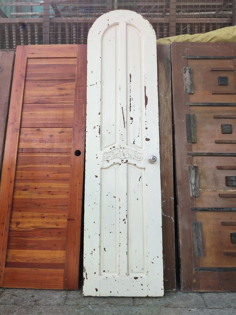 NARRA WOOD Arched Panel Door on Carousell