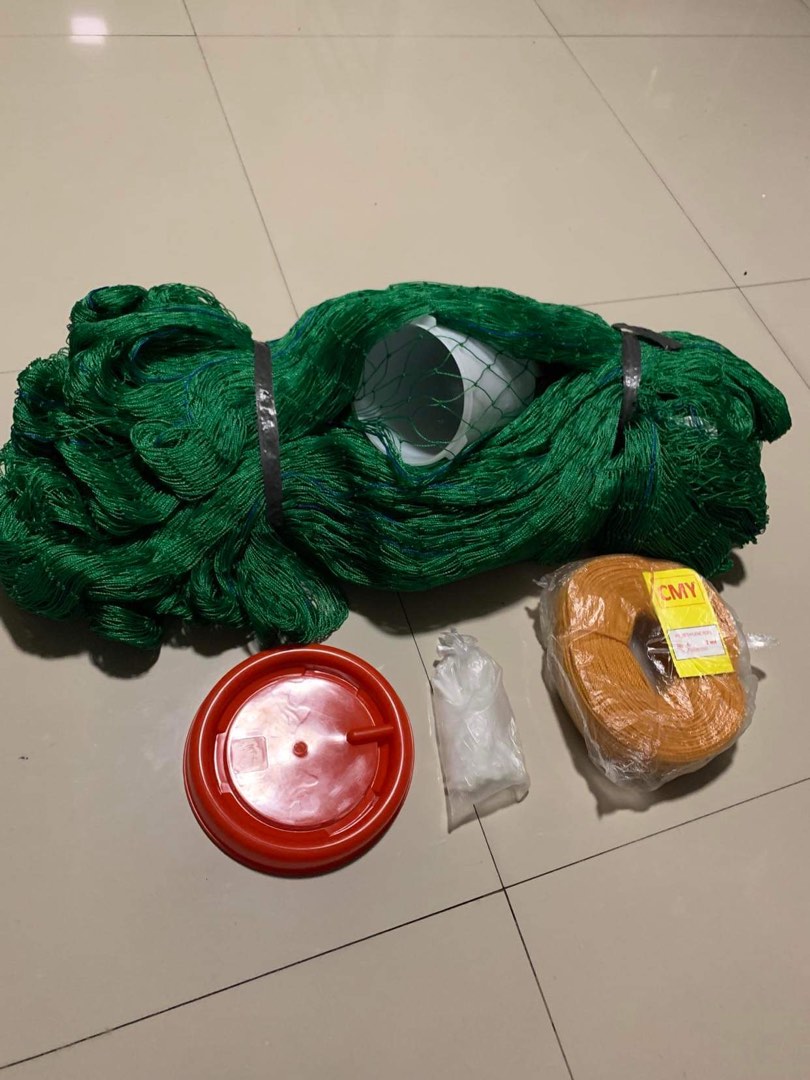 NET / CHICKEN NET / RANGE NET 1.5 x 8ft x 50 meters Free: Rope, Waterer ...