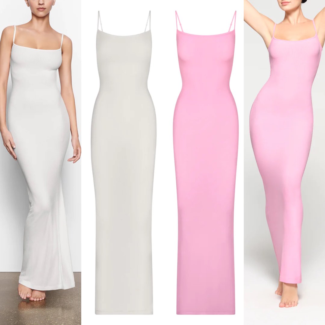 [NEW COLORS] Skims ~ Soft Lounge Long Slip dress on Carousell