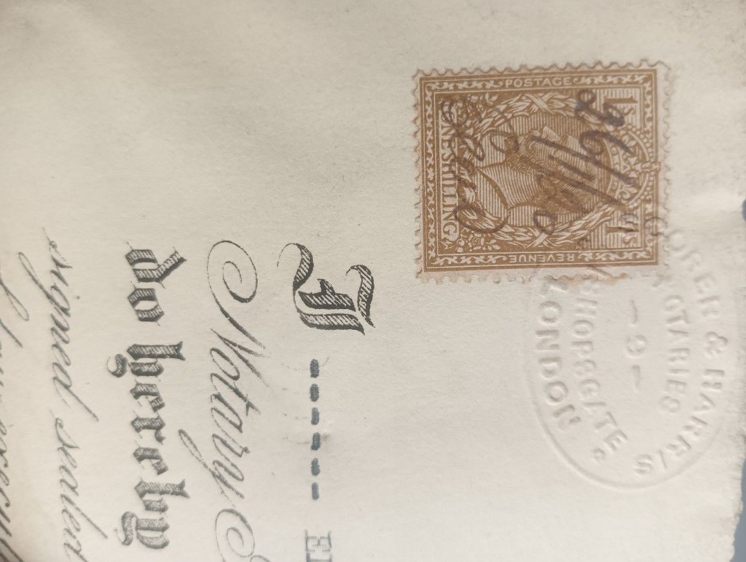 Notary Public, done in 1920 , London with Consulate of Japan & China ...